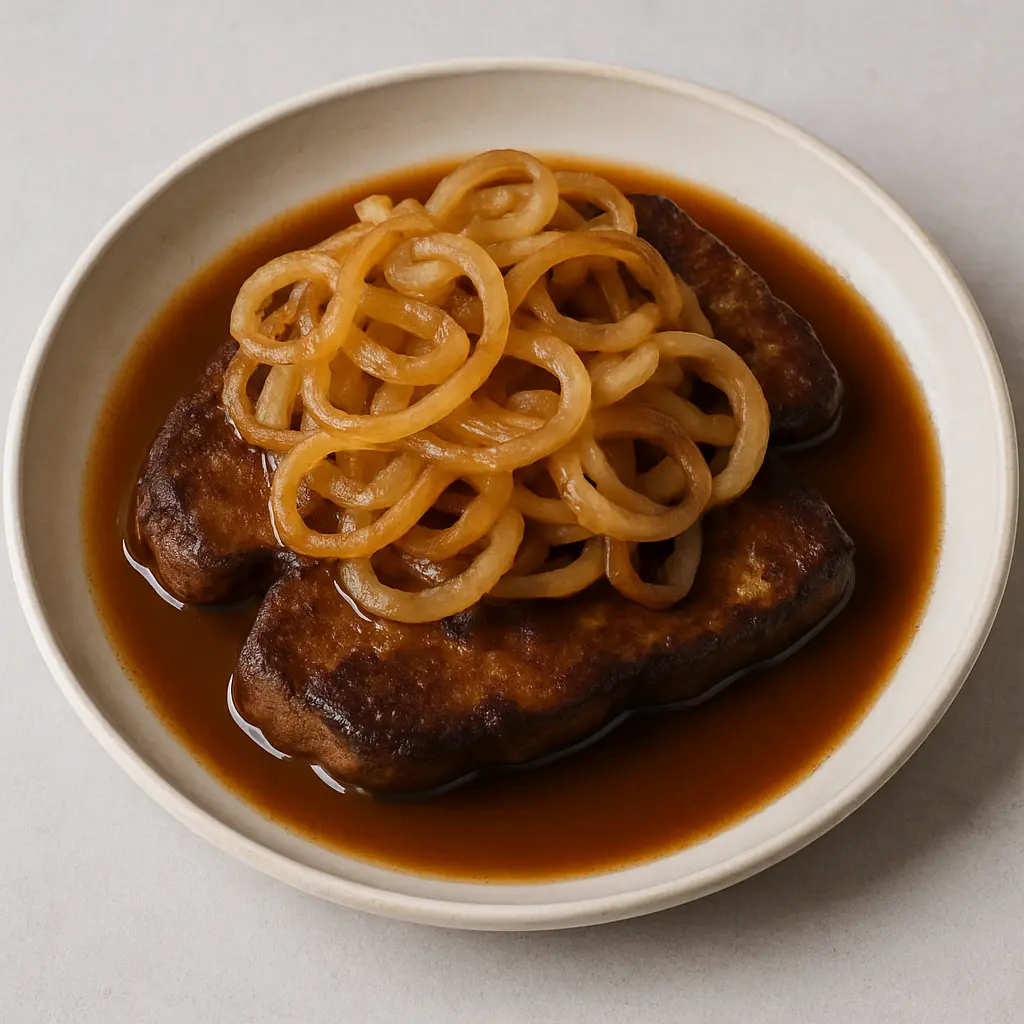 Stegt lever med bløde løg og brun sovs opskrift | Hvad skal vi spise?